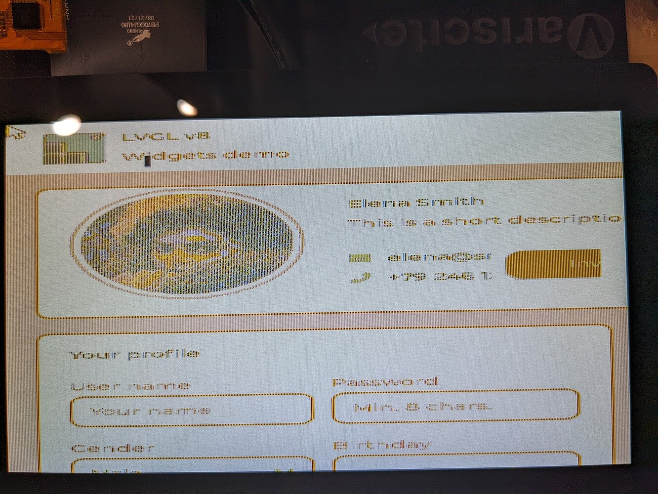 LVGL -- Light and Versatile Graphics Library - Software - TMPDIR