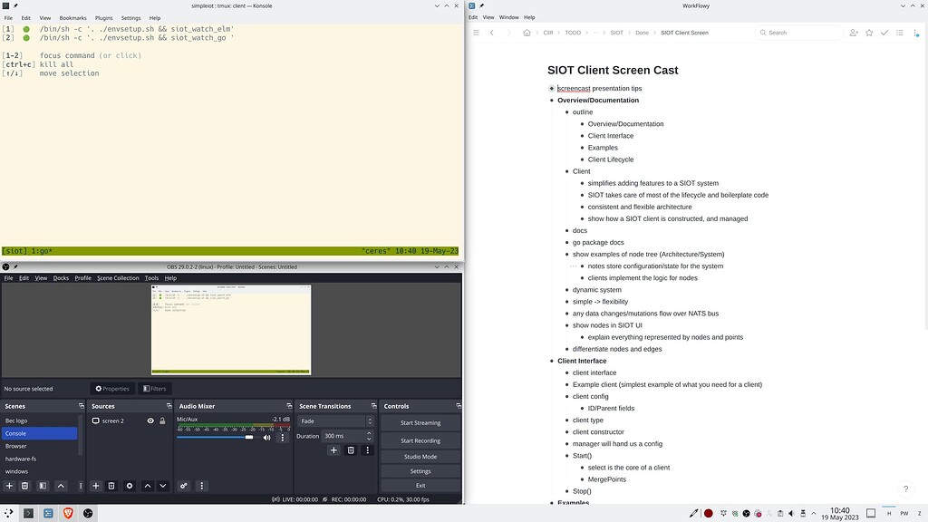 How to record screencasts using OBS - Tools - TMPDIR