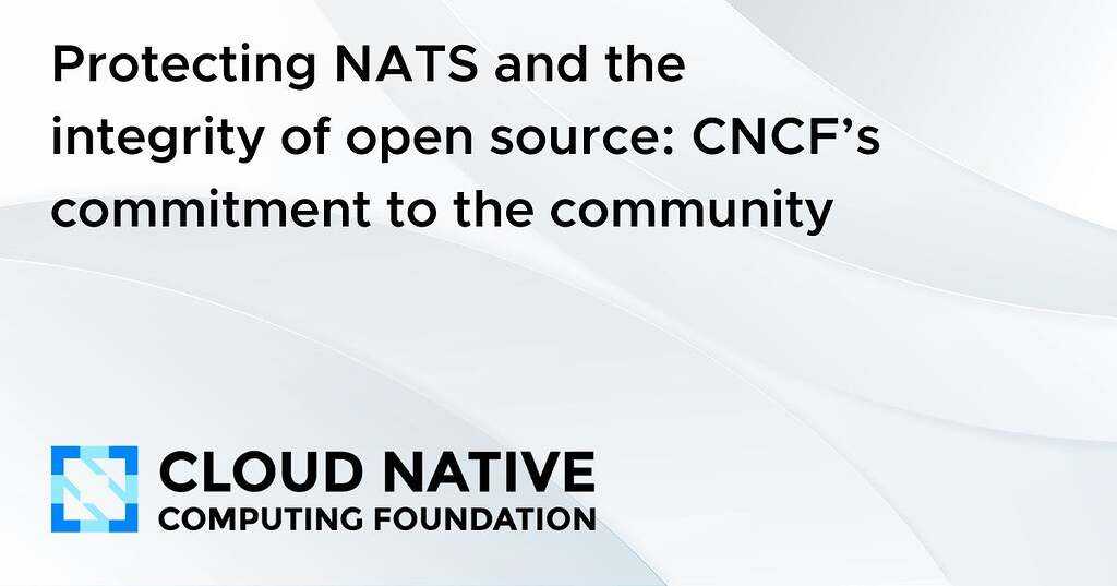 NATS relationship with the CNCF - Business - TMPDIR