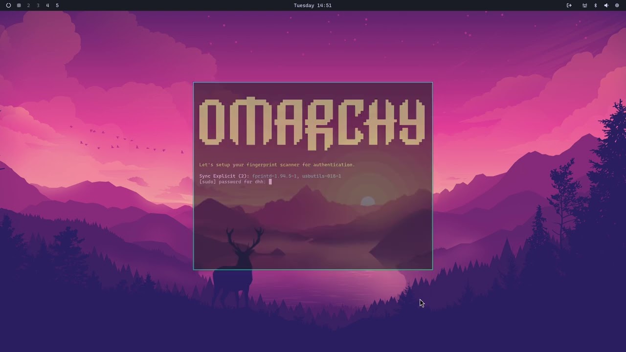 Omarchy - Tools - TMPDIR